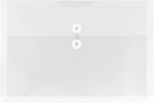 Plastic Envelopes with Button & String Tie Closure - Legal Booklet - 9 ...