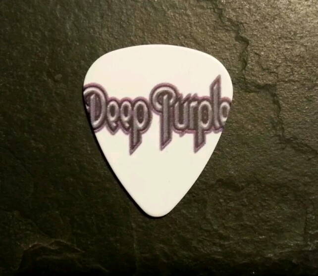 Deep Purple Band Logo Rock Guitar Pick Collectible Music Gift Present ...