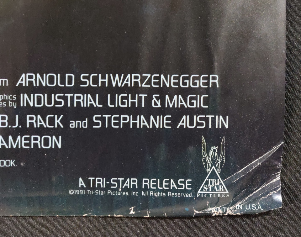 Terminator 2: Judgement Day - Arnold Schwarzenegger - 27" x 40" Movie ...