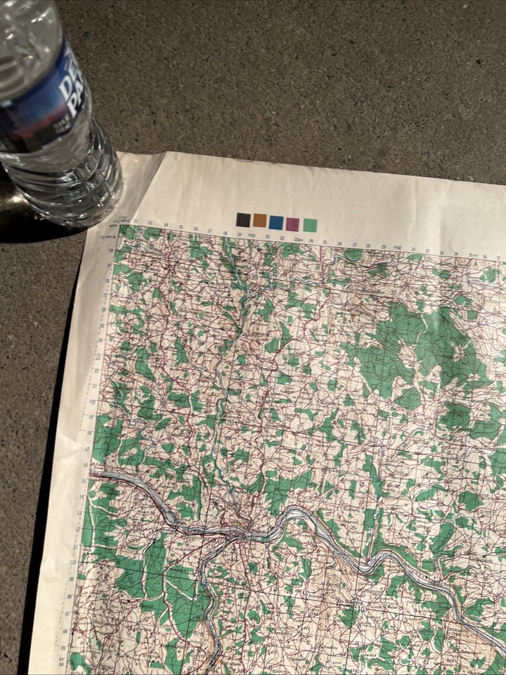 WW2 US Army Map Of Linz Germany (DD104 | eBay