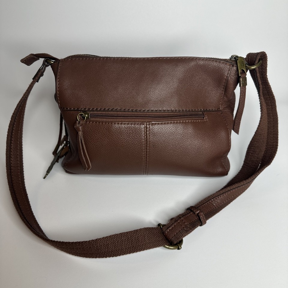 The Sak Womens Alameda Crossbody in Brown Leather With Feather Bag ...