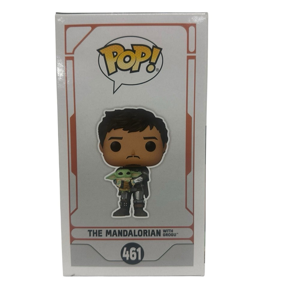 Funko Pop! Star Wars: the Mandalorian - Mando Holding Grogu (the Child ...
