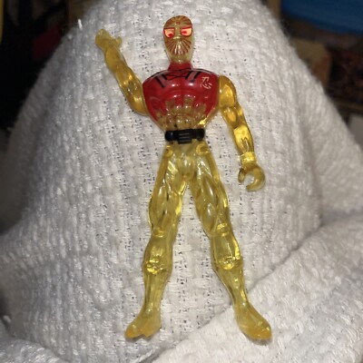 Yellow JA-RU Action Figures Ninja, by Greenbrier, preowned 4 1/2 Inches ...