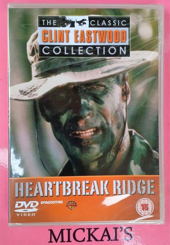 HEARTBREAK RIDGE - CLASSIC CLINT EASTWOOD COLLECTION DeAGOSTINI DVD PAL ...