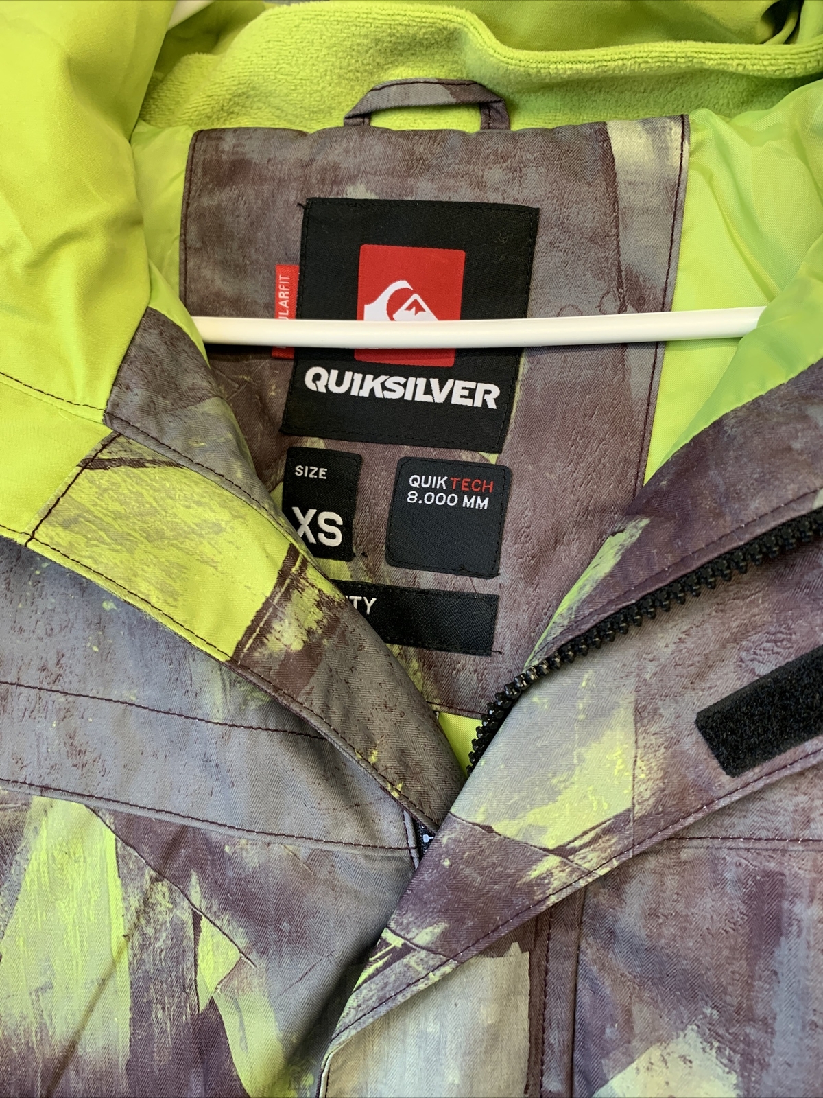 Quicksilver+Quick+Silver+Art+of+Flight+Ski+Snowboard+Jacket+XSmall+8k ...