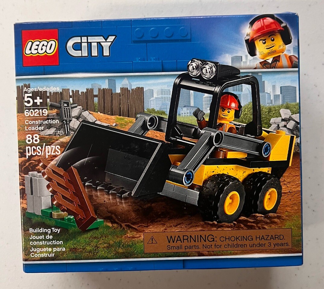 LEGO 60219 Construction Loader City Great Vehicles New and Sealed Free ...