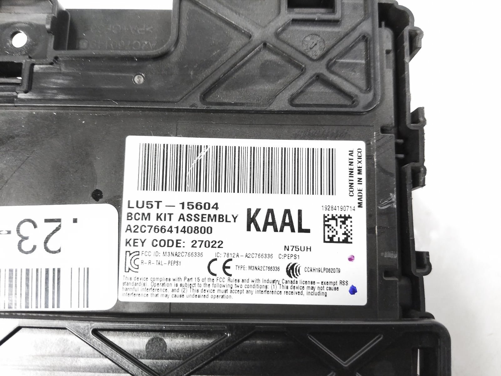 2020 Ford Explorer Body Control Module Bcm Lu5t-15604-Ka *Thru 12/13/19 ...