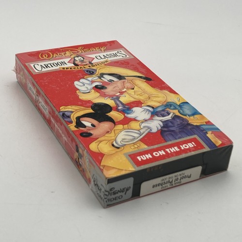 Walt Disney Cartoon Classics Special Edition - Fun on the Job (VHS ...