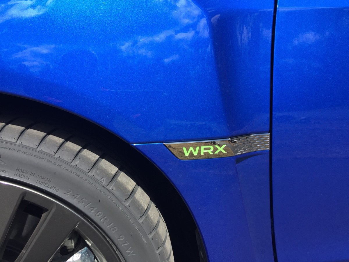 Wrx Side Logo Fender Badge Blackout Kit | 2011 2021 WRX & WRX STI