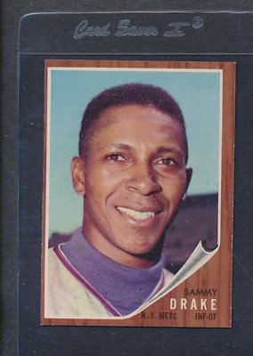 1962 Topps #162 Sammy Drake Mets EX *4131 | eBay