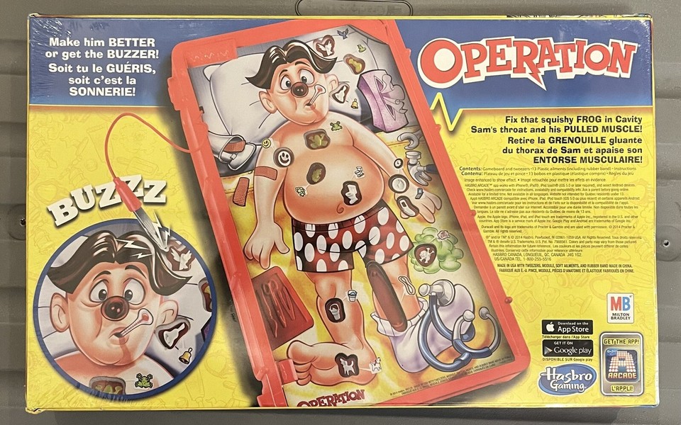 Operation Game - 2014 Hasbro Gaming - English & French - New, Sealed ...