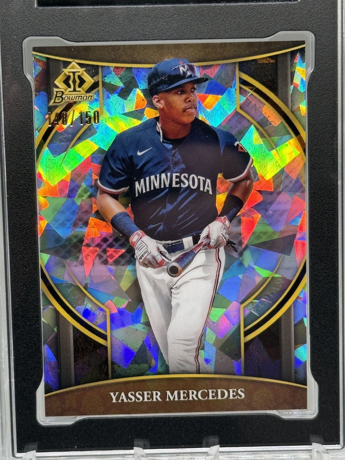 2023 Bowman - Bowman Invicta Yasser Mercedes #BI-12 Atomic Refractor ...