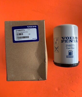 Volvo Penta OEM NEW 21492771 Spin On Diesel Fuel Filter | eBay
