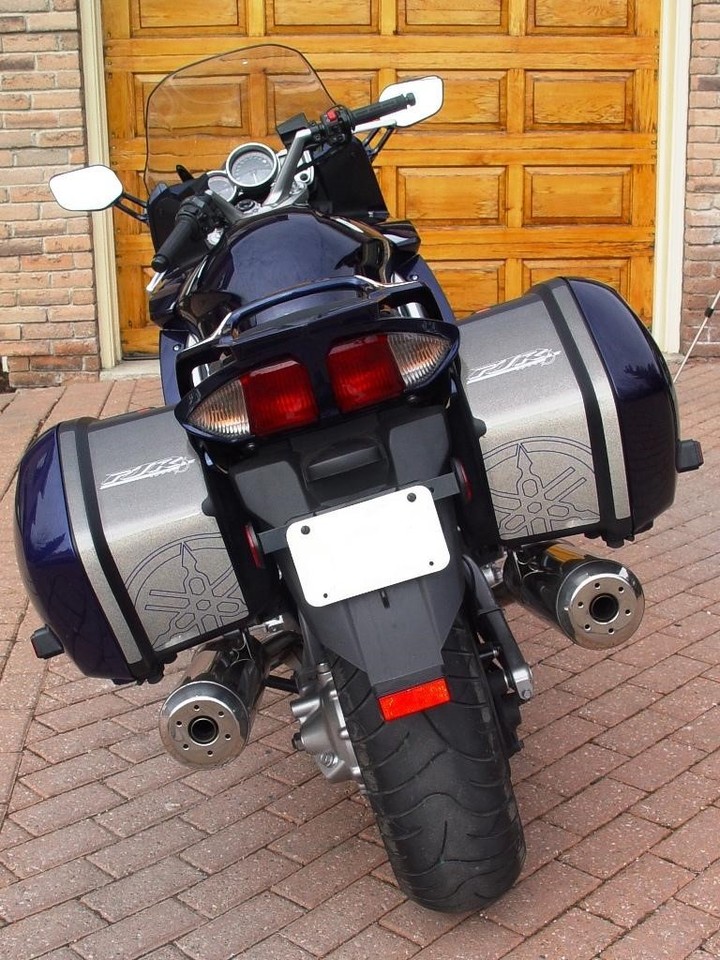 Yamaha FJR 1300 Reflective Rear Bag Decals | eBay
