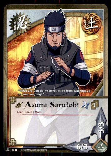 Naruto CCG Asuma Sarutobi #438 Near Mint | eBay