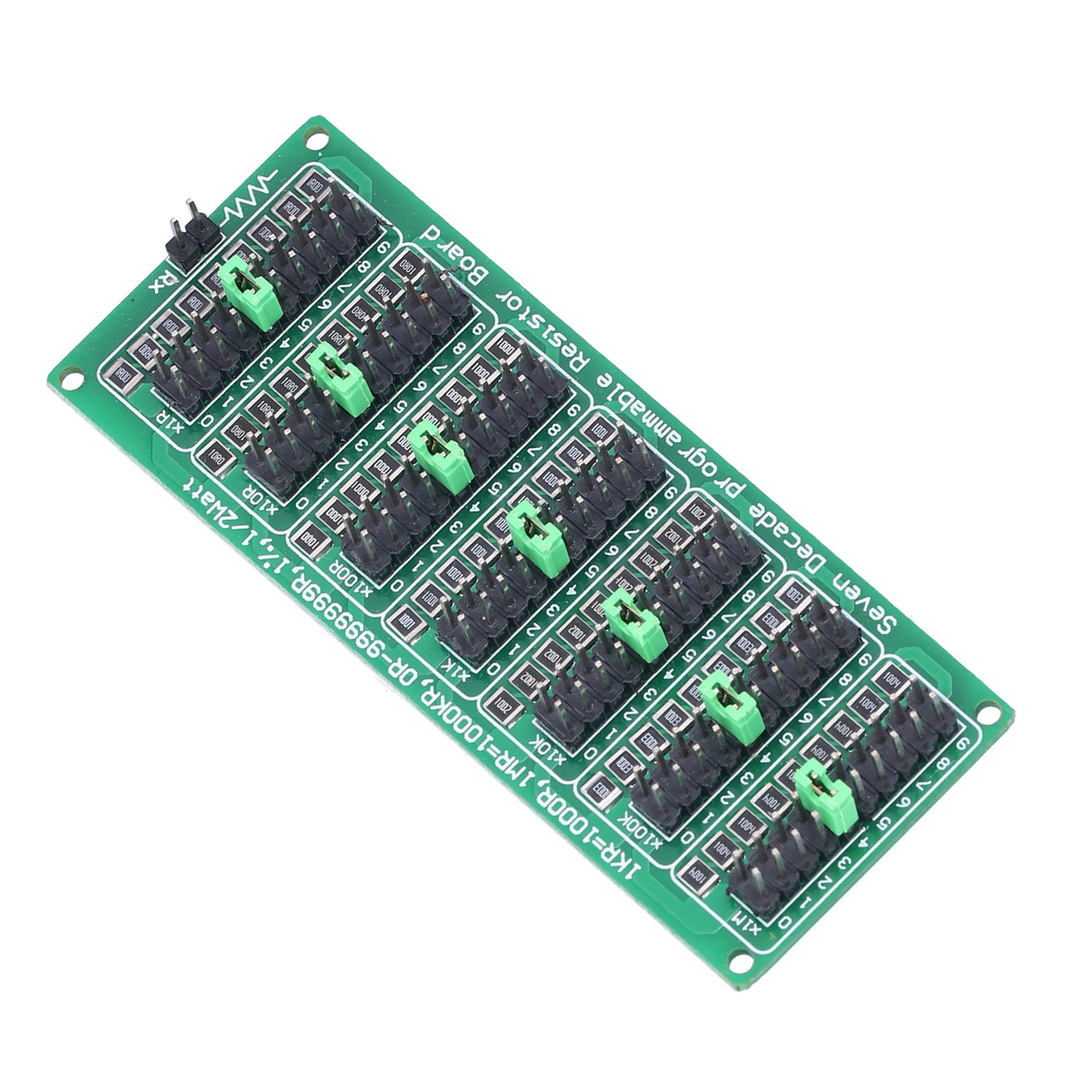 Programmable Resistor Board 1R To 9999999R 8 Section 0.1R Low Cost ...