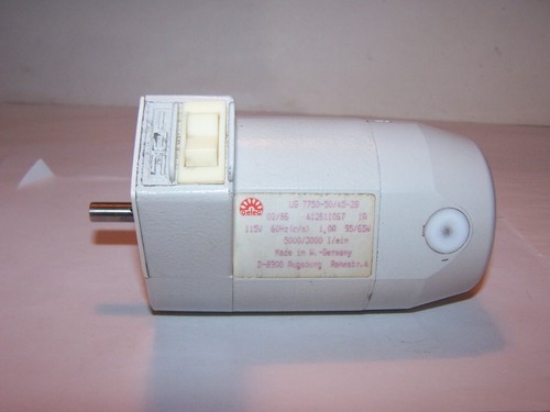 Unimat 3, Emco, Lathe Electric Motor, Gefeg Type Ug 7750-2S, 115 V ...