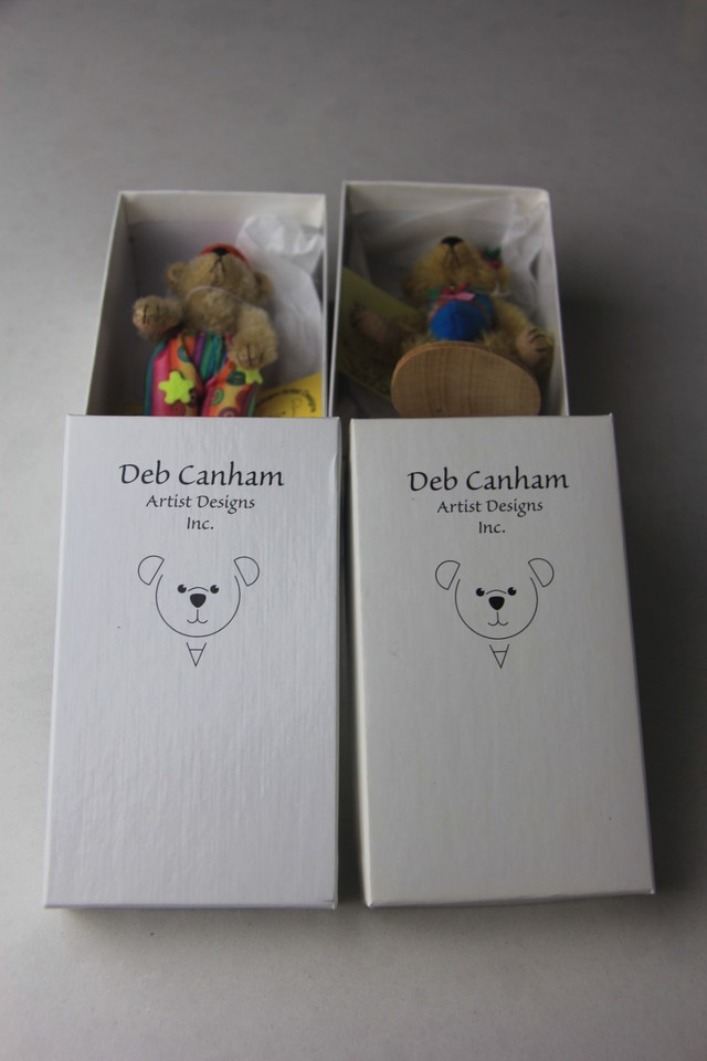 Deb Canham Village Bear Exclusive "Sebastian" & "Sally" Limited Edition ...