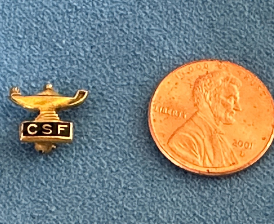Vintage Gold-Filled CSF California Scholarship Federation Pin 1950s ...