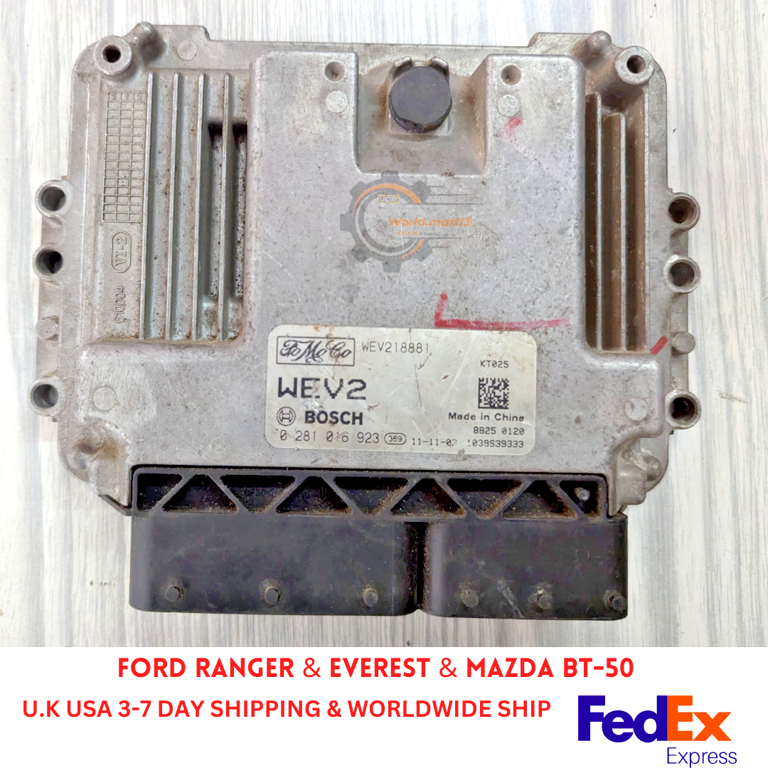 FORD RANGER EVEREST DIESEL BOSCH EDC16C7 ECU WE ENGINE FAST SHIPPING | eBay