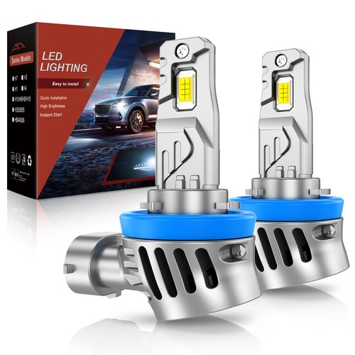 H11 LED Headlight Low Beam Bulb 70W 6000K Cold White Conversion Kit ...