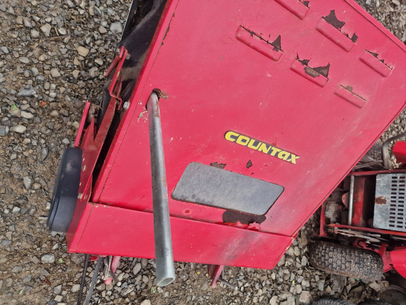 Countax Rider 30 Ride On Mower Grass Collector sweeper lawn system ...