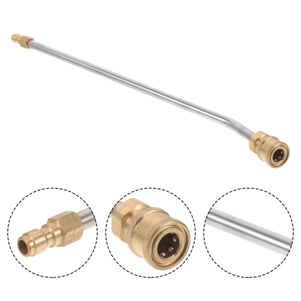30 Degrees Curving High Pressure Car Washer Spray Lance Extension Bar ...