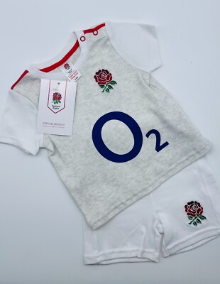 England Rugby Baby Kit England Rugby Baby Shirt & Short Set Official 6 ...