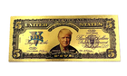 2024 President Donald J Trump Five Dollar $5, 24K Gold Foil Dollar Bill ...