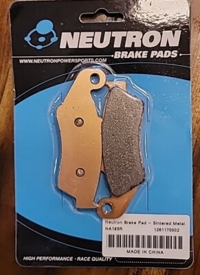 Neutron Front Sint Brake Pads CR125 CR250 KX125 KX250 RM125 RM250 YZ125 ...