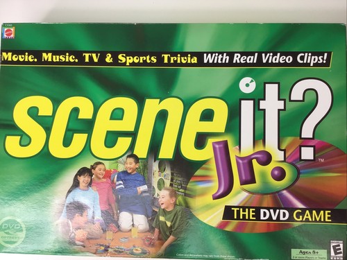 Mattel Scene It Jr DVD Trivia Board Game | eBay