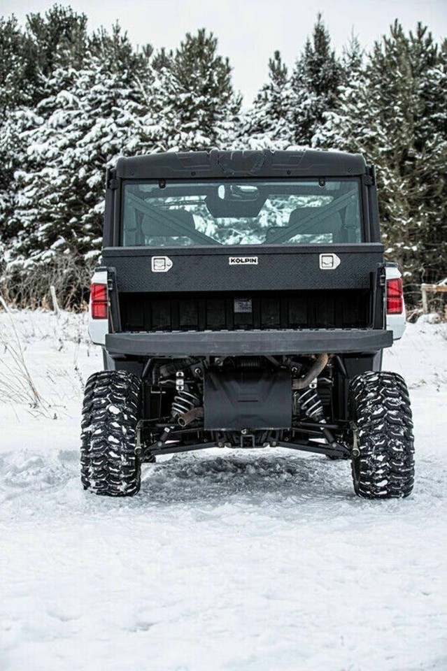 Kolpin UTV Tool Box Cargo Bed Storage Polaris Ranger XP 1000 2017-2025 ...
