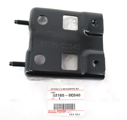 Genuine OEM Toyota 52165-0C040 Driver LH Rear Bumper Mount Bracket 13 ...