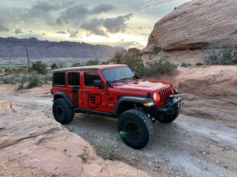 Progressive 47-2002 STR 47 Series 2.0 Remote Res Front Shocks for Jeep ...