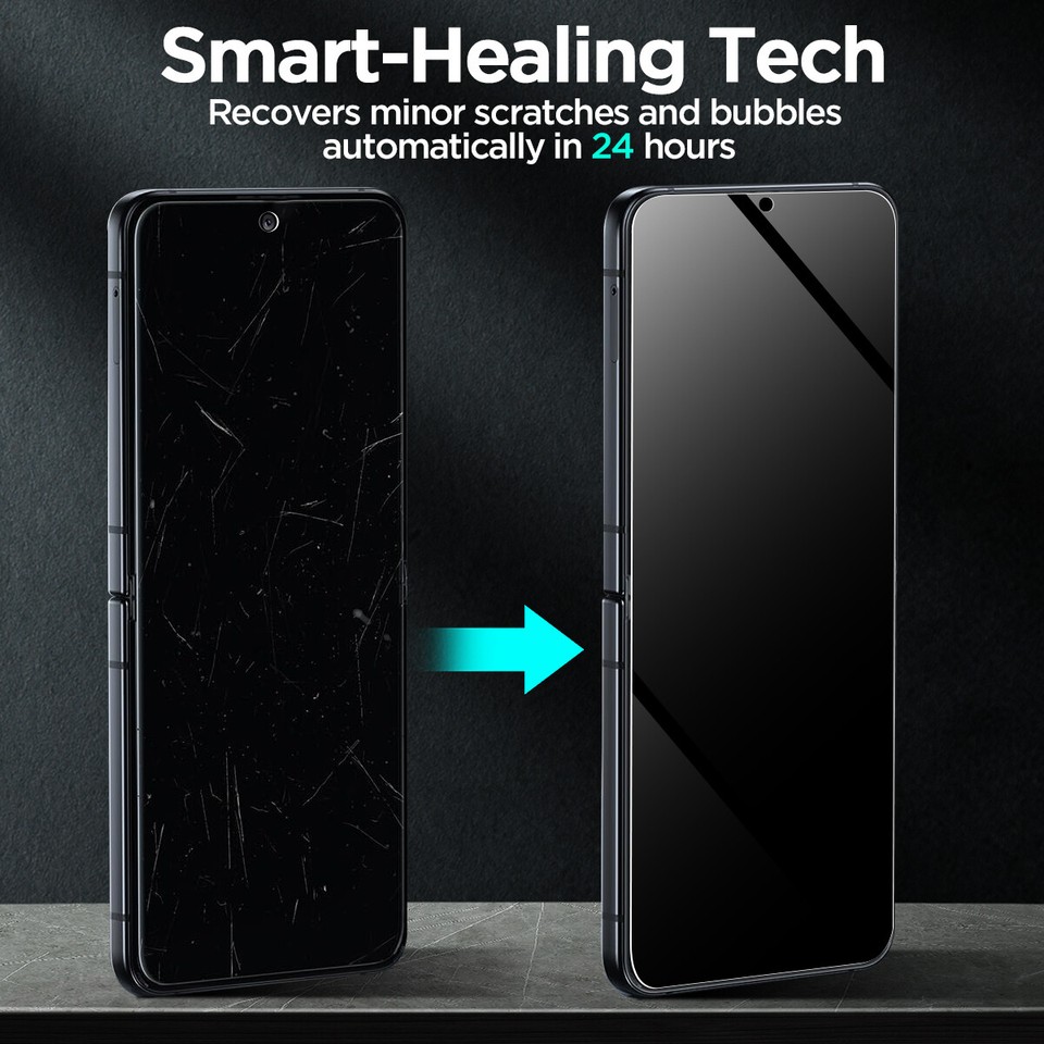 3 Pack Hydrogel TPU Screen Protector Full Cover For Samsung Galaxy Z ...