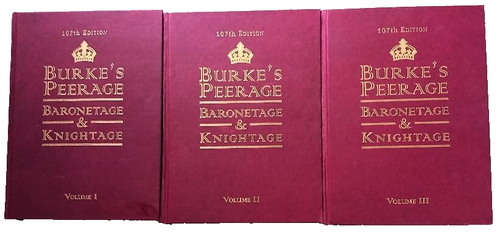 Burke’s Peerage Baronetage & Knightage Clan Chiefs Scottish Feudal ...