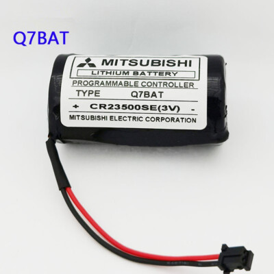 1pcs Mitsubishi Q series battery Q7BAT/CR23500SE 3V PLC battery | eBay