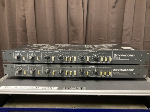 Dynacord Electro-Voice Ev Ex24 Pair 2/3Way Analog Crossover Channel ...