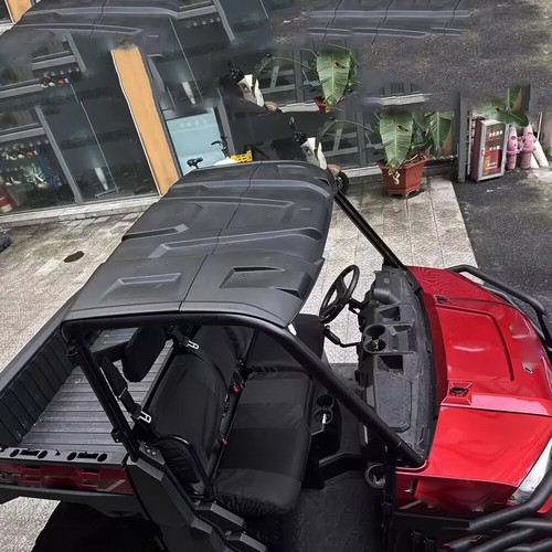 UTV Hard Roof Top Cover Sun Visor For Polaris Ranger XP 900/1000/ XP ...