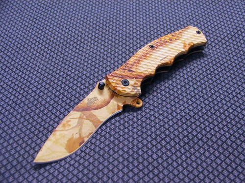 MASTER USA BALLISTIC BROWN CAMO KNIFE | eBay