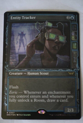 Magic The Gathering Entity Tracker Showcase Duskmourn Foil | eBay