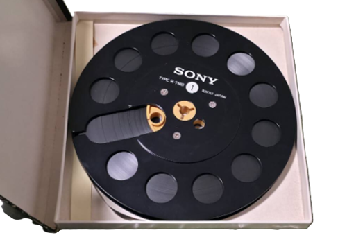 SONY TYPE R-7MB 7-inch Black Metal Reel tape Open Reel Deck, Metal Reel ...