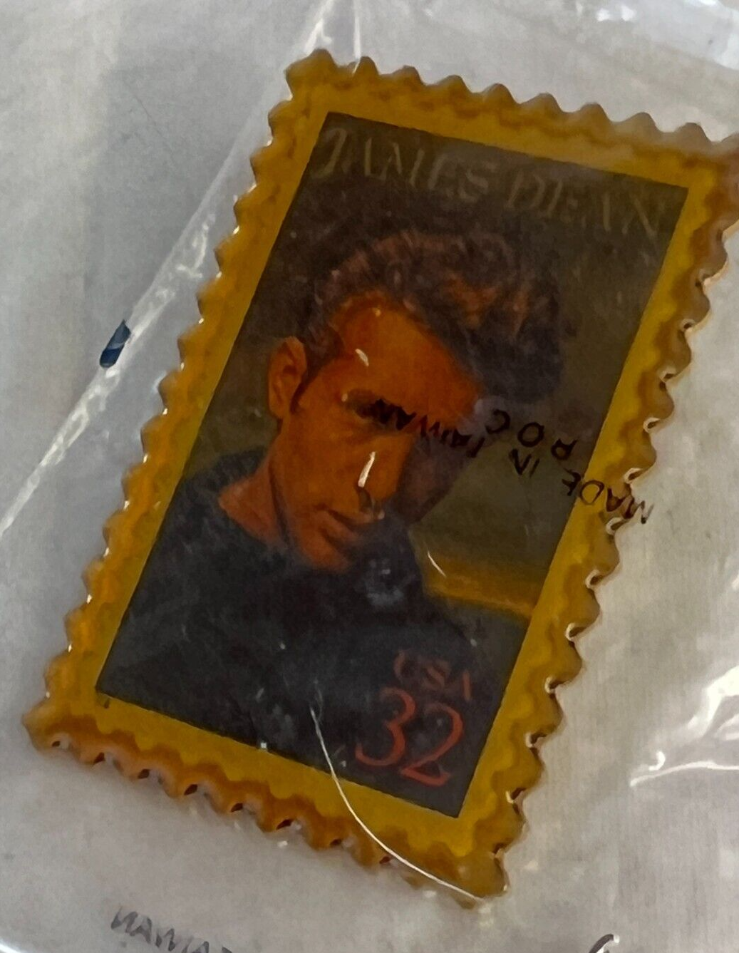 USPS Stamp Pins James Dean Pin Hollywood Memorabilia Pin Vintage ...