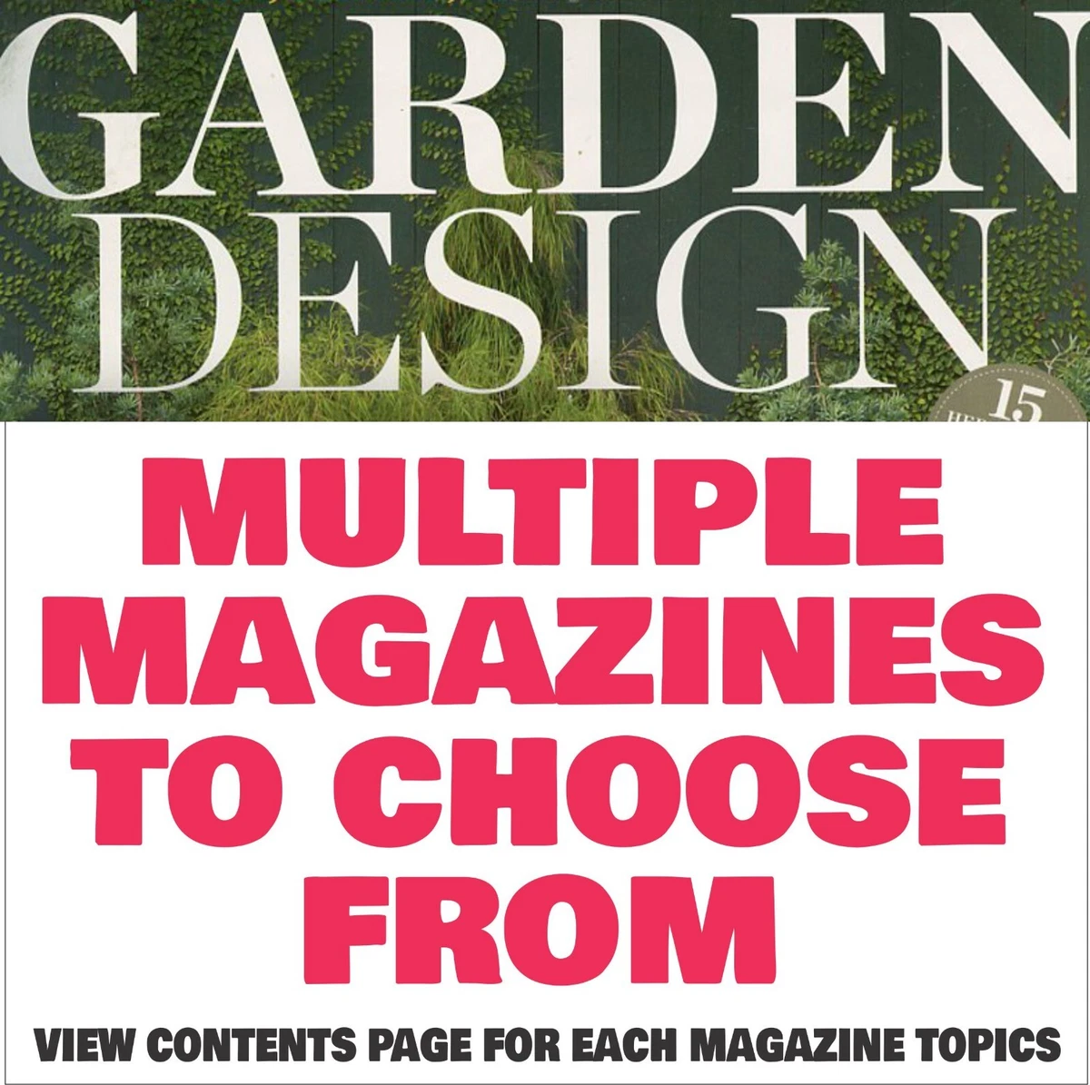 Garden Design Ideas Magazine | Fasci Garden