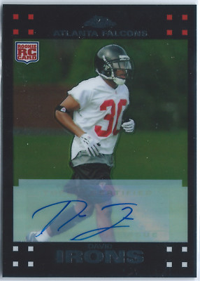 2007 Topps Chrome Rookie Autographs #TC258 David Irons Auto | eBay