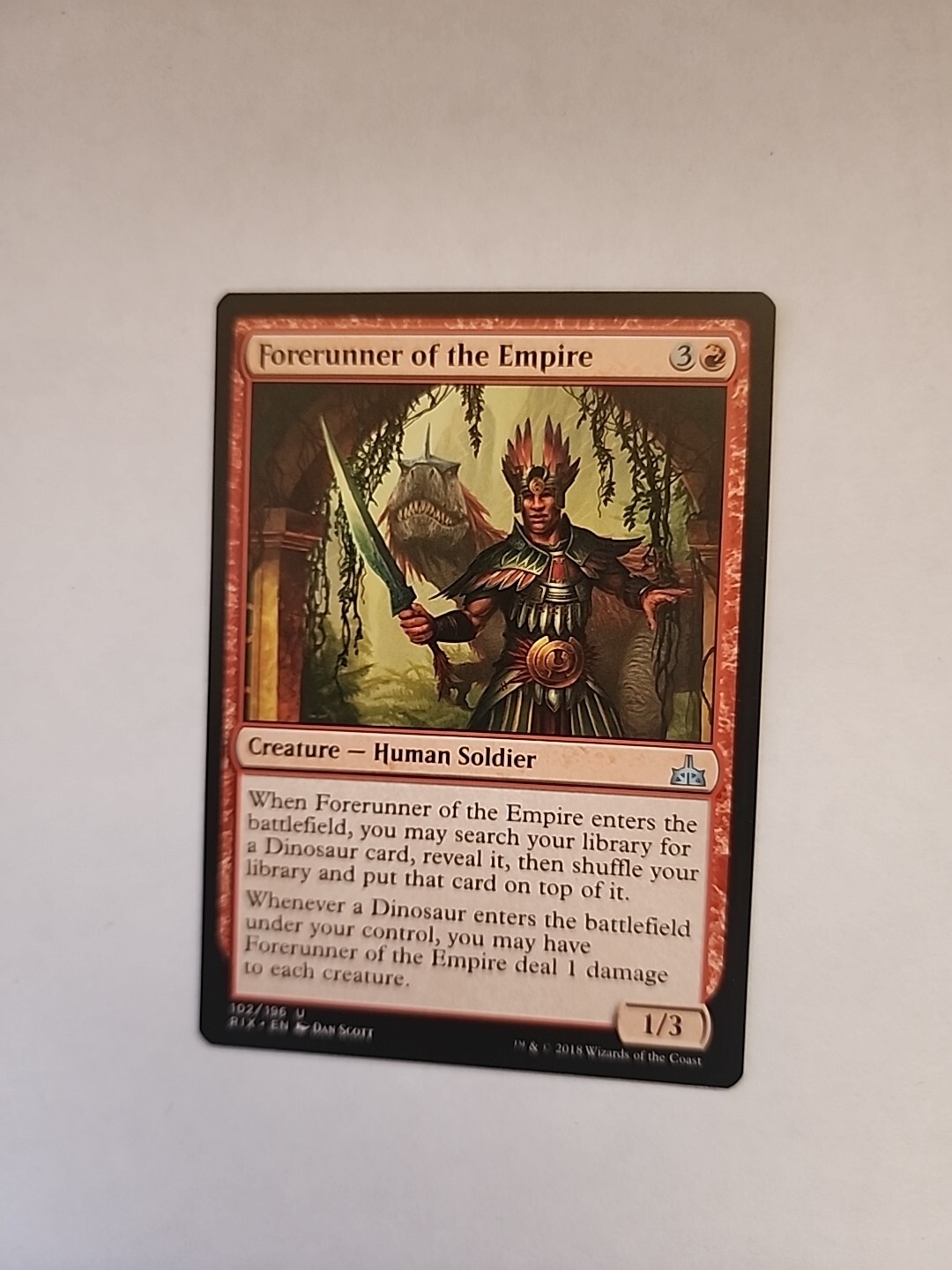 Forerunner of the Empire x1 NM Magic the Gathering 1x Rivals of Ixalan ...