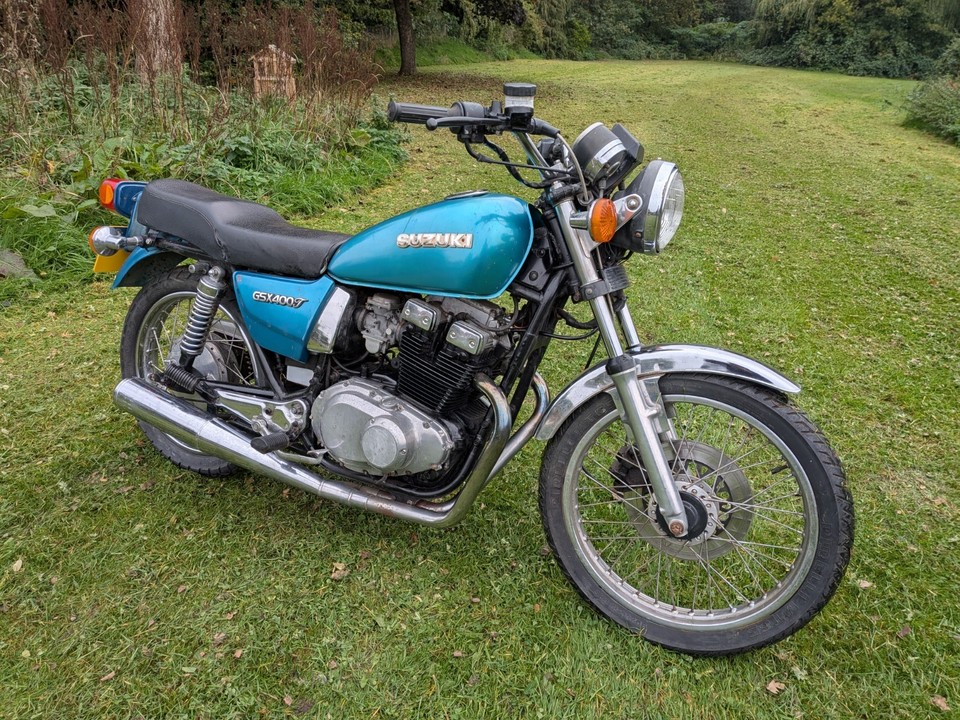 Suzuki GSX 400 400cc Classic Retro Custom Cafe Tracker Chop Bobber ...