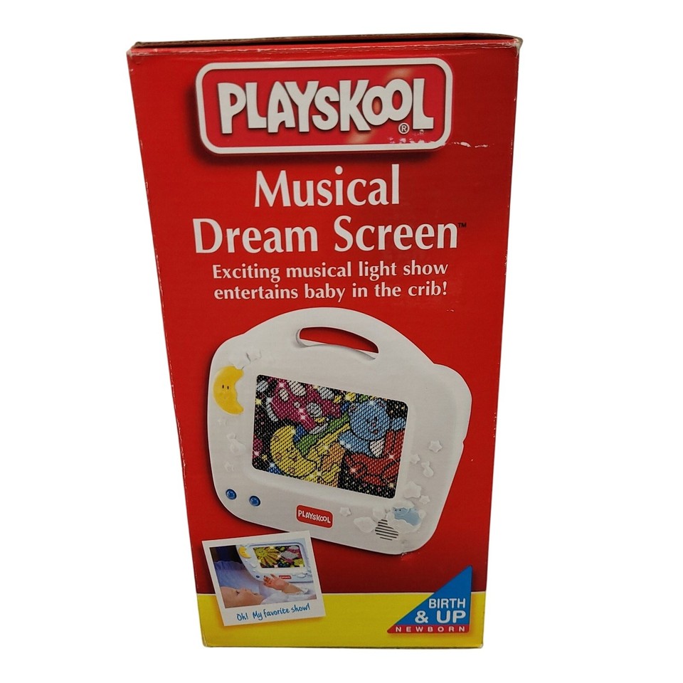 Vintage 1996 Playskool Musical Dream Screen Baby Nursery Toy Rare ...
