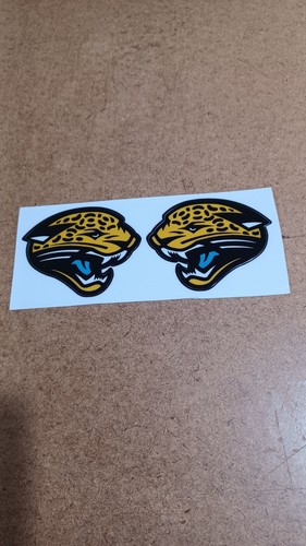 Jacksonville Jaguars Custom Mini Football Helmet Decals 20 mil MINI ...