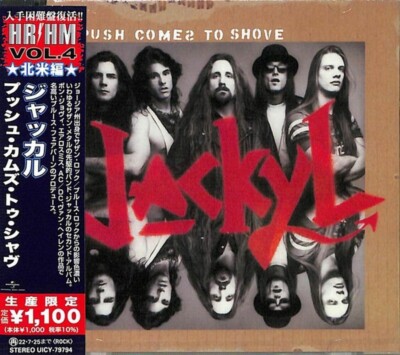 JACKYL Push Comes To Shove 1994/2022 CD GLAM/HAIR METAL HARD ROCK JAP ...